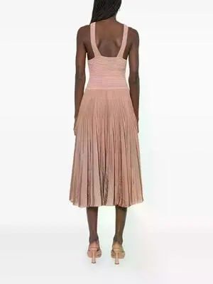 ANTONINO VALENTI Faial Midi Dress With Lurex Detailing