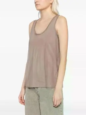 JNBY Mesh Detailing Sleeveless Top