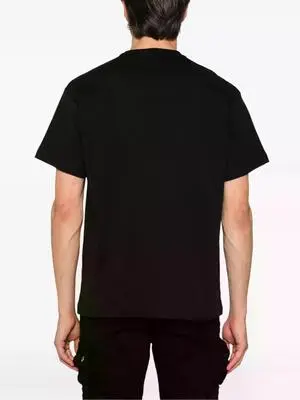 Versace Barocco-print Cotton T-shirt