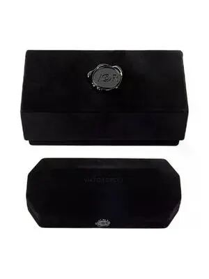 Viktor & Rolf Oval Frame Sunglasses - Black