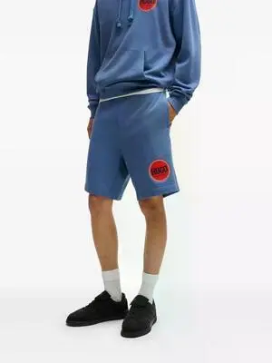 Hugo Printed Track Shorts