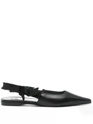 Roberto Festa Ballet Flats With Elasticated Slingback - Black