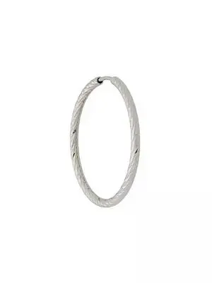 MARIA BLACK 14kt White Gold Alba Hoop Earring
