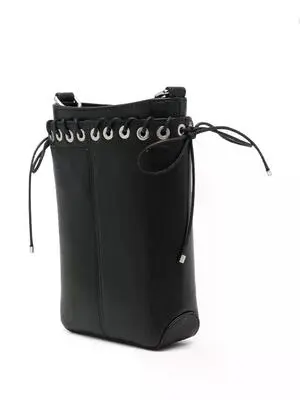LUDOVIC DE SAINT SERNIN Lambskin Leather Crossbody Bag