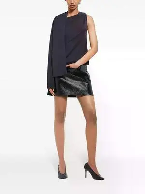 COURREGES Asymmetric Off-shoulder T-shirt