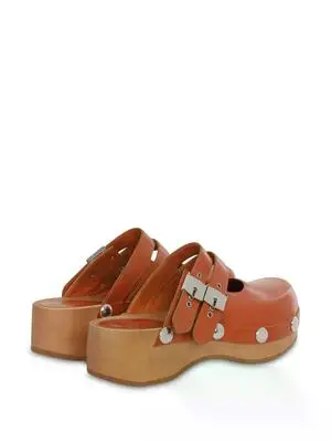 Philosophy Di Lorenzo Serafini Double Buckle Mules