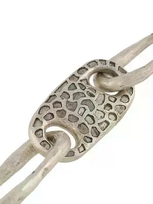 PARTS OF FOUR Sterling Medium Link Bracelet With Diamonds