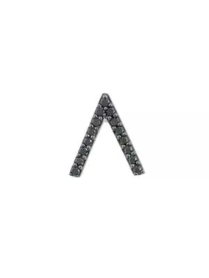 ALINKA A' Id Diamond Stud Single Earring - Silver