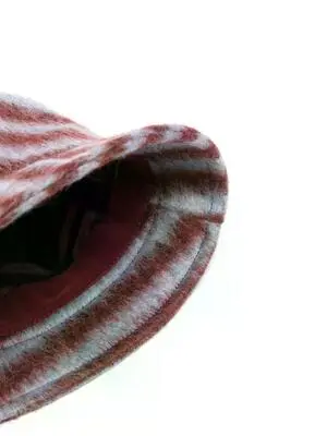 Marni Striped Mohair Blend Bucket Hat