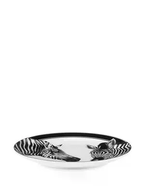 Dolce & Gabbana Zebra-print Porcelain Dinner Plates