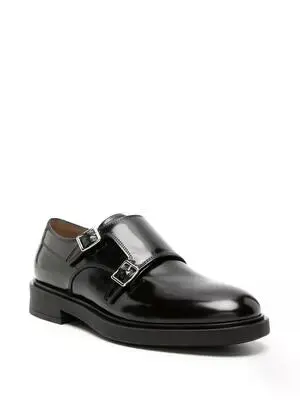 GIANVITO ROSSI Buckled Leather Shoes