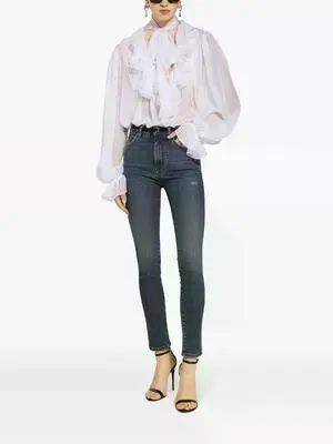 Dolce & Gabbana Audrey Skinny Cropped Jeans - Blue