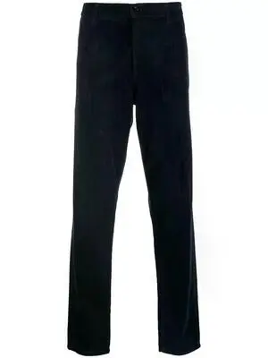 Aspesi Straight-leg Corduroy Trousers - Blue