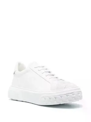Casadei Logo-patch Low-top Sneakers - White