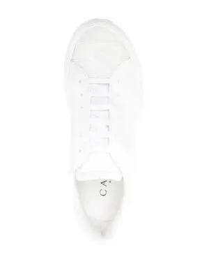 Casadei Logo-patch Low-top Sneakers - White