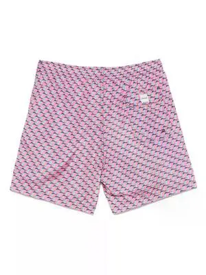 DRUMOHR Fish-print Swim Shorts