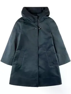 FAY Hooded Coat - Blue