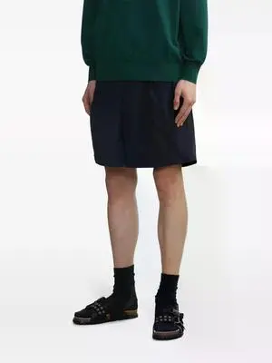 Kolor Pleated Tailored Shorts