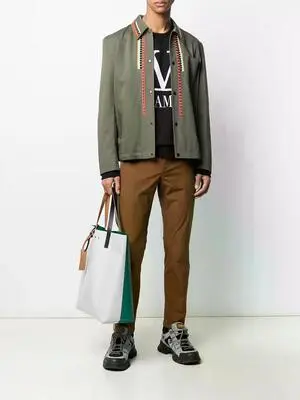Valentino Garavani Embroidered Shirt Jacket