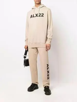 1017 Alyx 9sm Logo-print Track Pants - Neutrals