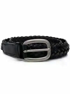 GOLDEN GOOSE Golden Goose Interwoven Leather Belt