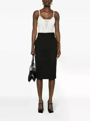 Jacquemus La Jupe Bari Midi Skirt