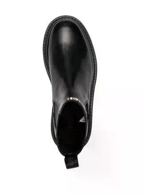Kenzo Calf Leather Chelsea Boots