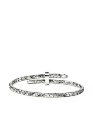 John Hardy Tone Spear Flex Cuff With Polished Finish