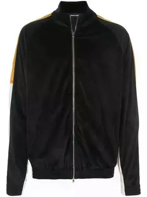 GOD'S MASTERFUL CHILDREN Retro Velvet Bomber Jacket - Black