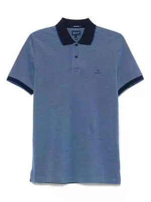 Gant Logo-embroidered Polo Shirt