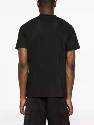 HELIOT EMIL Intine Round-neck Perforated T-shirt