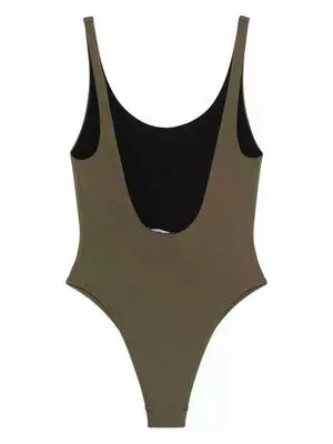 Balmain Logo-appliqué One-piece Swimsuit