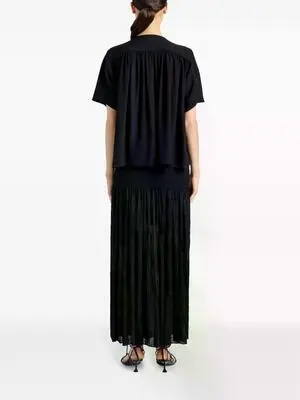 Proenza Schouler Georgette Crepe Claire Top