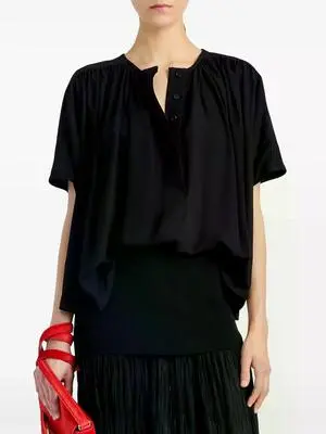 Proenza Schouler Georgette Crepe Claire Top