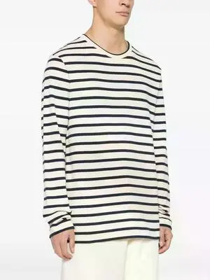 JIL SANDER Long-sleeve Striped Sweatshirt
