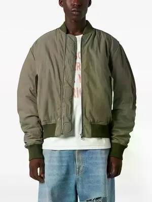 1989 STUDIO Logo-embossed Bomber Jacket