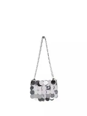 Rabanne Silver Tone Mini Bags For Women