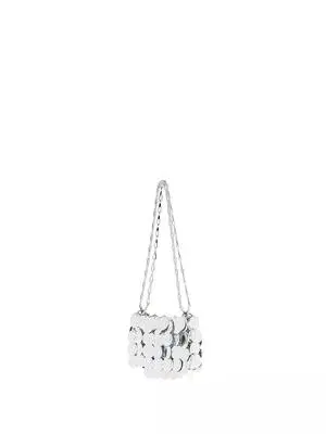 Rabanne Nano 69 Shoulder Bag - Silver