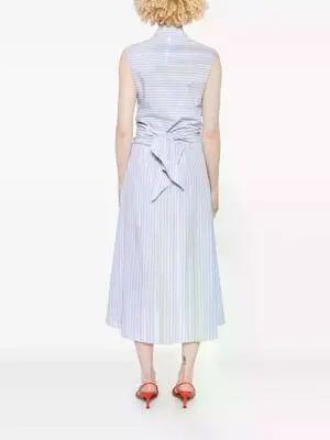 TWINSET Striped Midi Dress