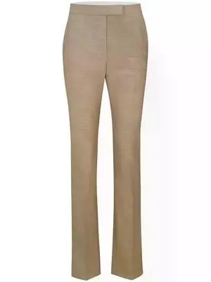 BOSS Mid-rise Slim-fit Trousers - Neutrals