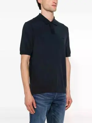 BOSS Fine-knit Polo Shirt