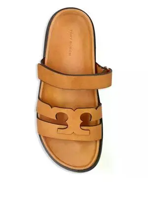 Tory Burch Ines Sport Slide Sandals - Brown