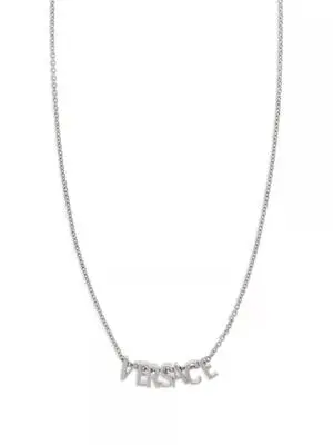 Versace Logo-lettering Necklace