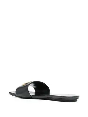 Emporio Armani Logo Plaque Slides