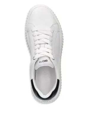 Dkny Logo Lettering Lace-up Sneakers