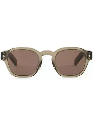 Prada Round Frame Sunglasses - Brown