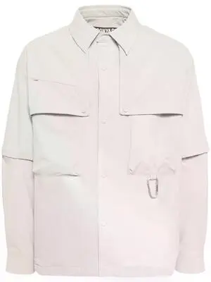 SPOONYARD Detachable-sleeve Shirt - Neutrals
