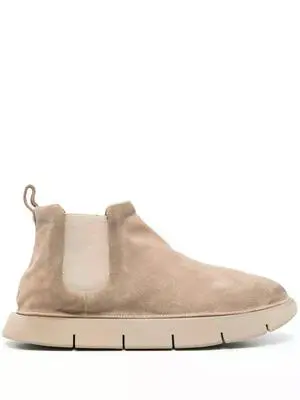 Marsèll Intagliata Suede Chelsea Boots - Neutrals