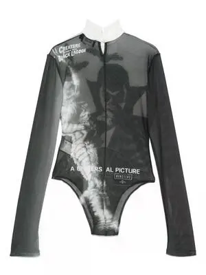 Gcds Graphic Print Bodysuit