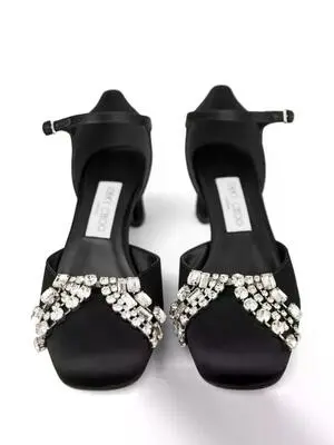 JIMMY CHOO Crystal Embellished Pumps